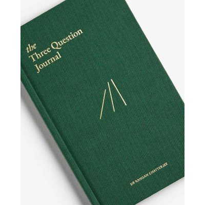 The Three Question Journal Green | Waterstones