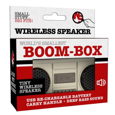 Worlds Smallest Boom Box Speaker | Waterstones
