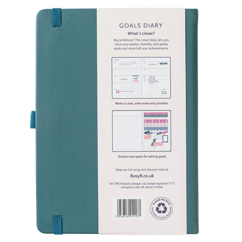 Busy B Green Goals Diary 2025 | Waterstones