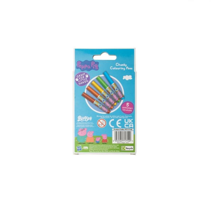 Peppa Pig Chunky Colouring Pens | Waterstones