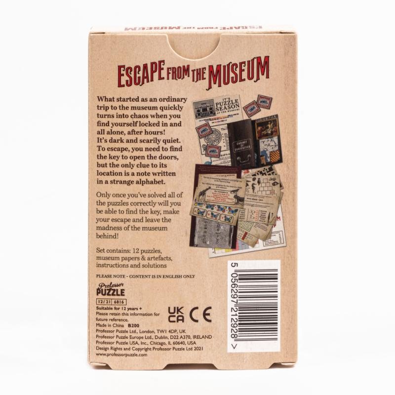 Escape The Museum Mini Escape Room Game | Waterstones