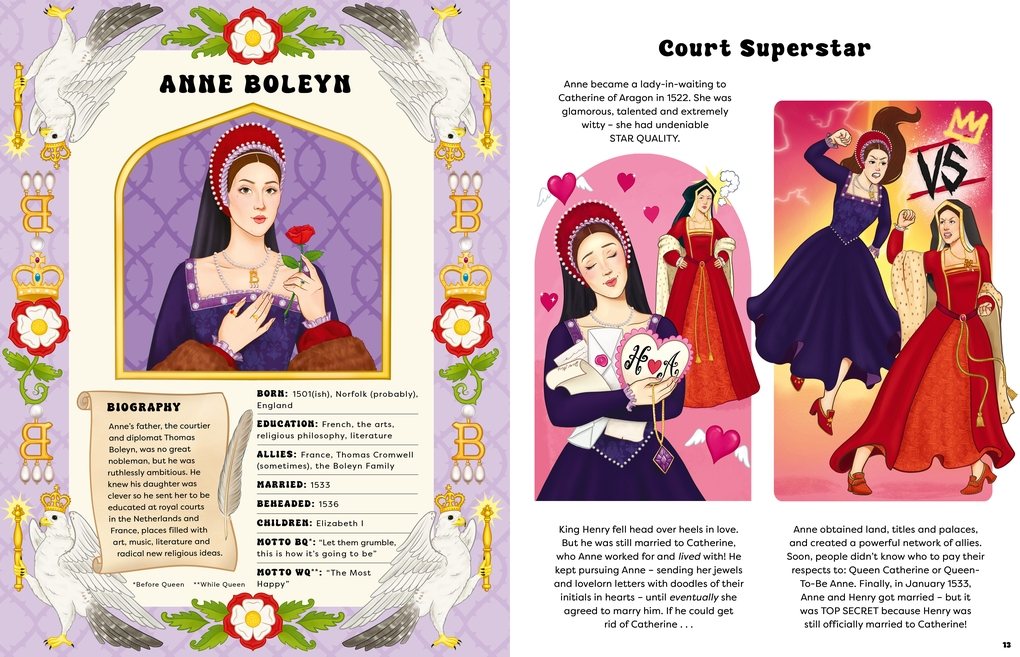 The Six Queens of Henry VIII by Honor Cargill-Martin, Jaimee Andrews ...