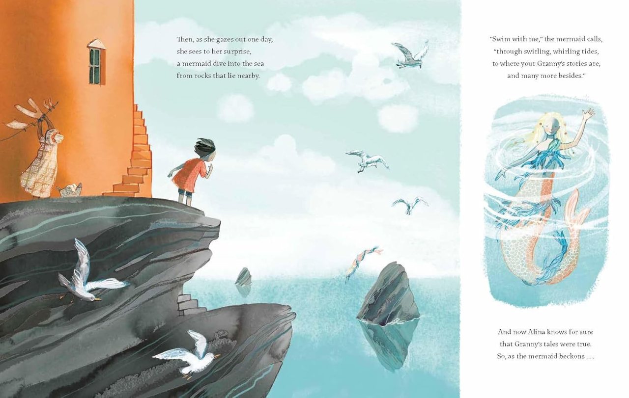 The Girl and the Mermaid by Hollie Hughes, Sarah Massini | Waterstones