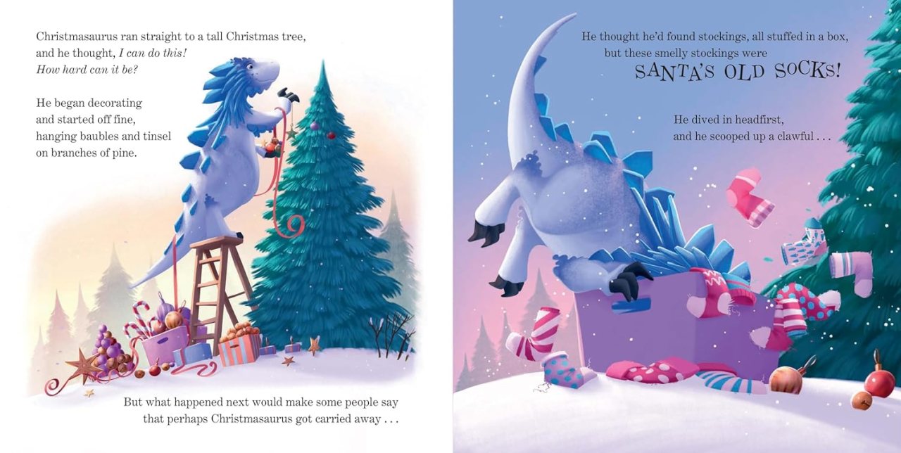 The Christmasaurus and the Night Before Christmas by Tom Fletcher ...