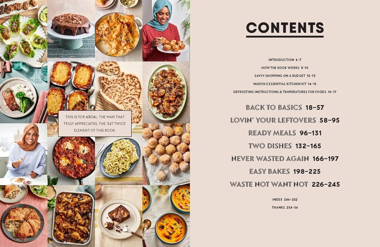 Cook Once, Eat Twice by Nadiya Hussain | Waterstones