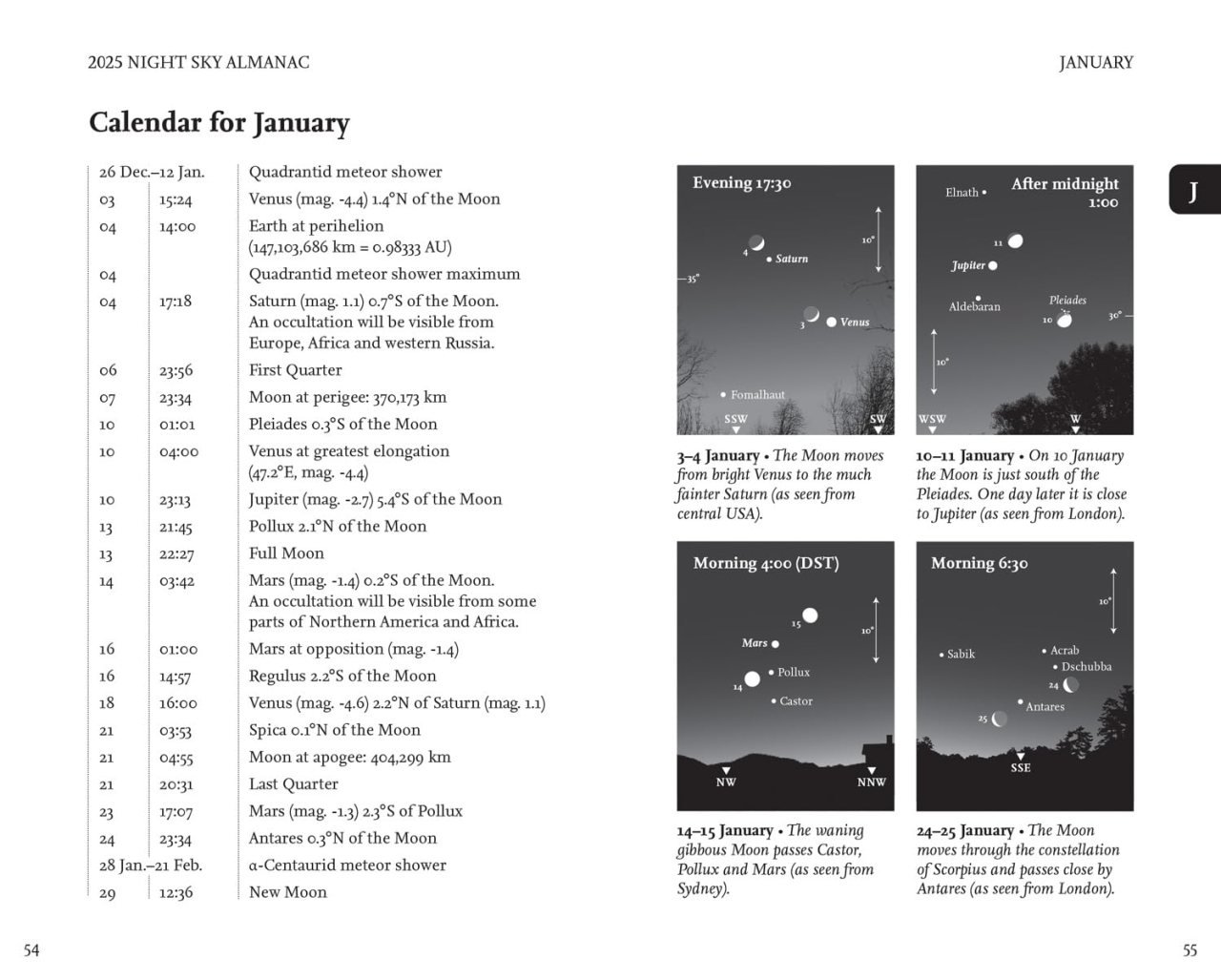Night Sky Almanac 2025 by Radmila Topalovic, Storm Dunlop | Waterstones