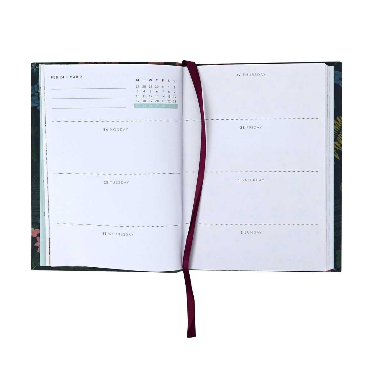 Cath Kidston Twilight Garden Pocket Diary 2025 | Waterstones