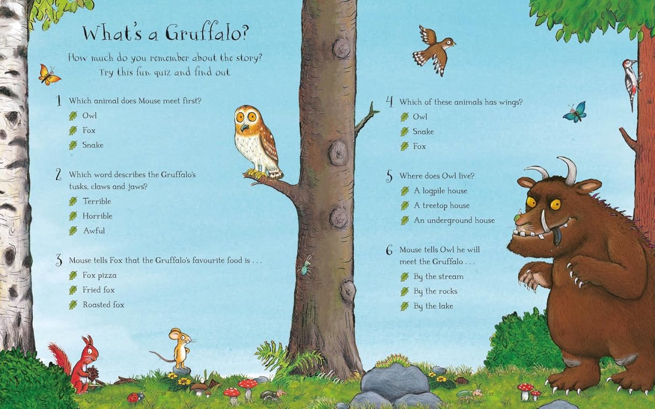 The Gruffalo and Other Stories Treasury by Julia Donaldson, Axel ...