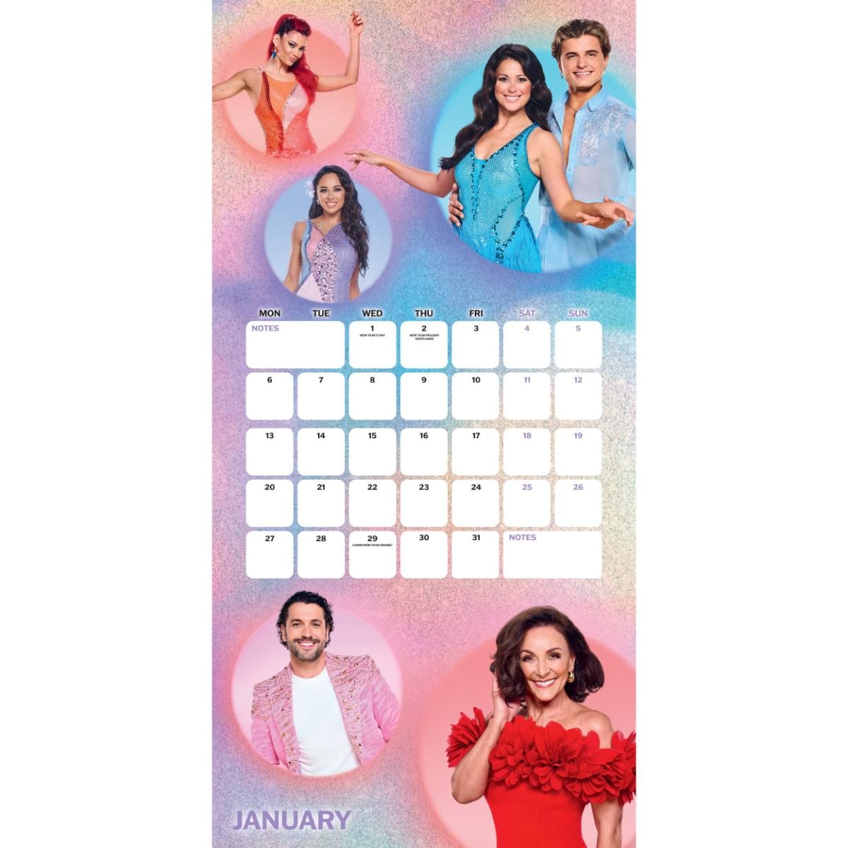 2025 Strictly Come Dancing Wall Calendar | Waterstones