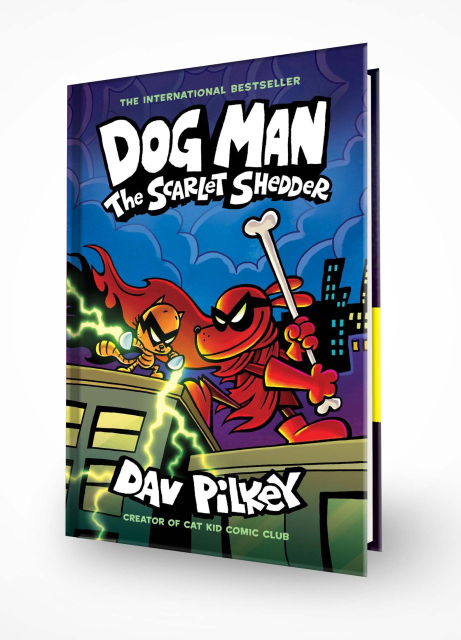 Dog Man: The Scarlet Shedder (Dog Man #12) by Dav Pilkey | Waterstones