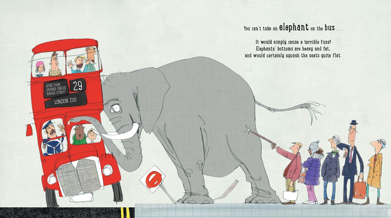 You Can't Take An Elephant On the Bus by Patricia Cleveland-Peck, David ...