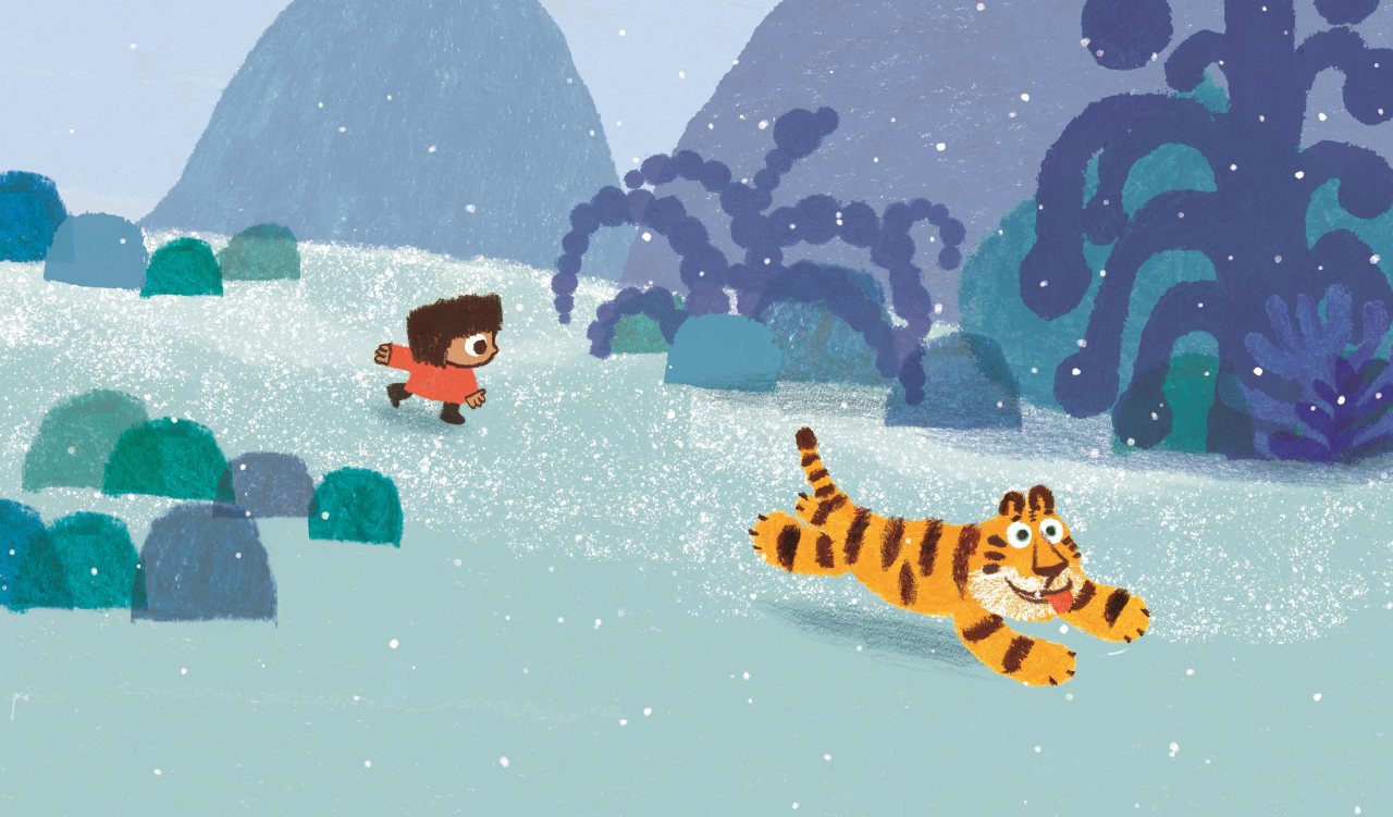 Tiger, It's Snowing! by Daishu Ma | Waterstones