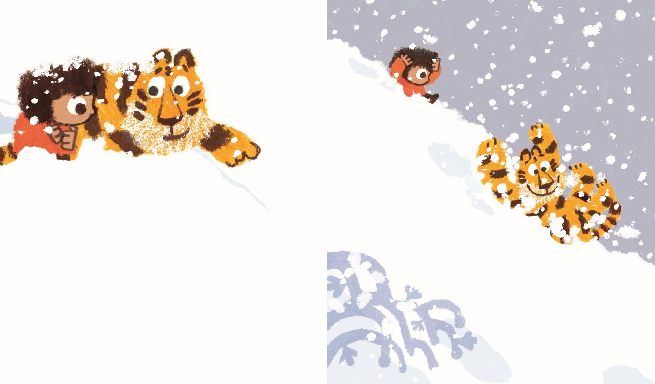 Tiger, It's Snowing! by Daishu Ma | Waterstones