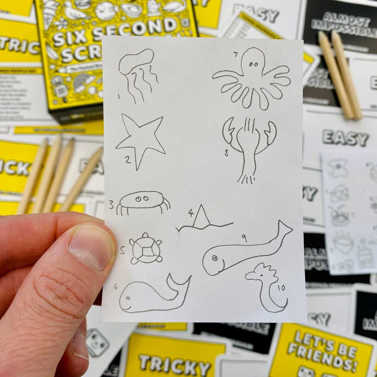 Six Second Scribbles | Waterstones