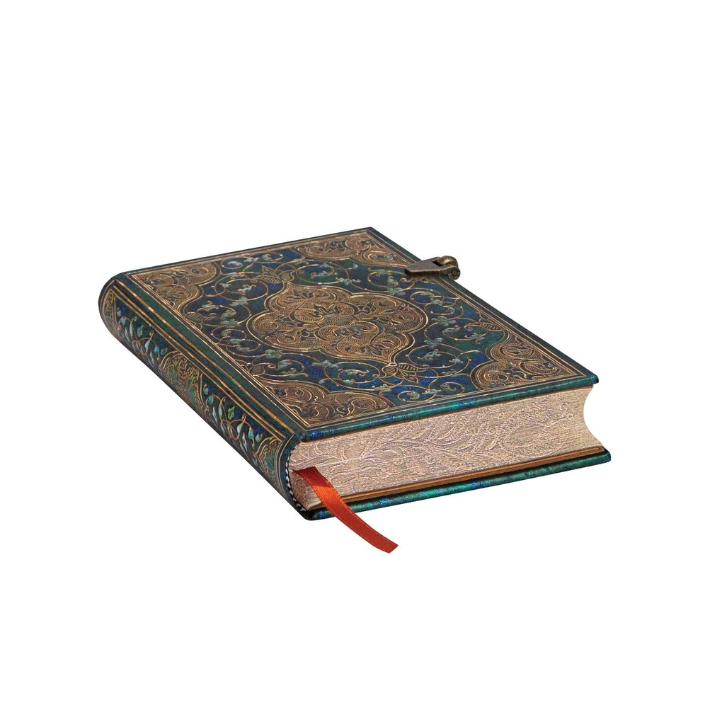 Turquoise Chronicles Mini Lined Hardcover Journal by Paperblanks ...