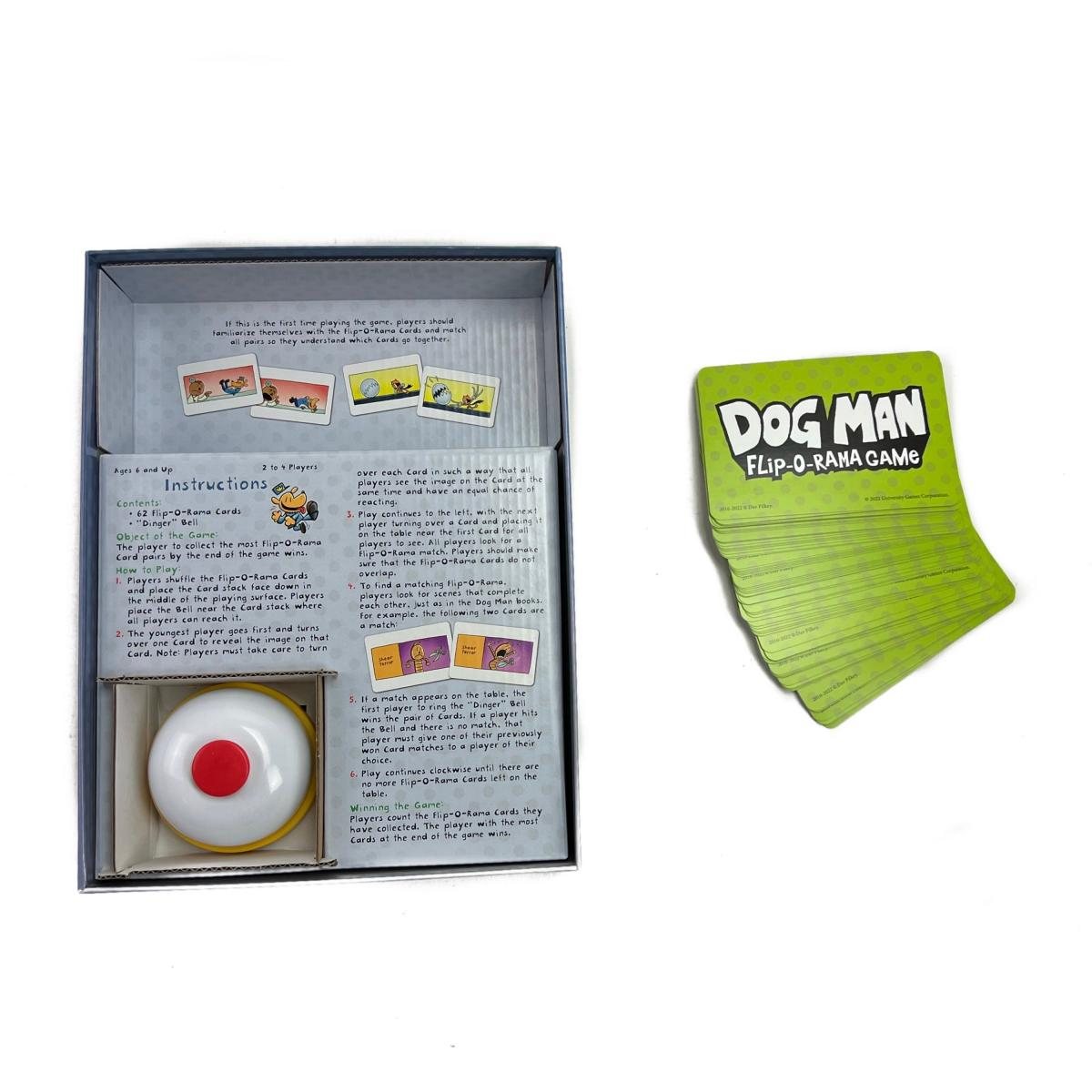 Dog Man Flip-O-Rama Game | Waterstones