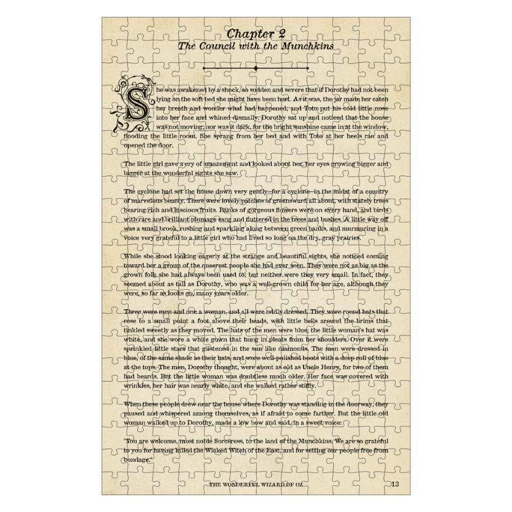 The Wizard Of Oz Book 252 Piece Jigsaw Puzzle | Waterstones