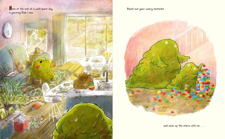 Sleep Tight, Disgusting Blob by Huw Aaron | Waterstones