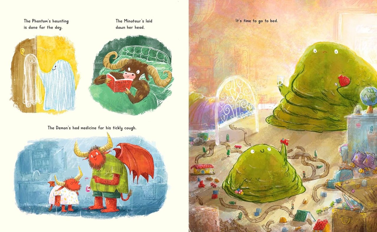 Sleep Tight, Disgusting Blob by Huw Aaron | Waterstones