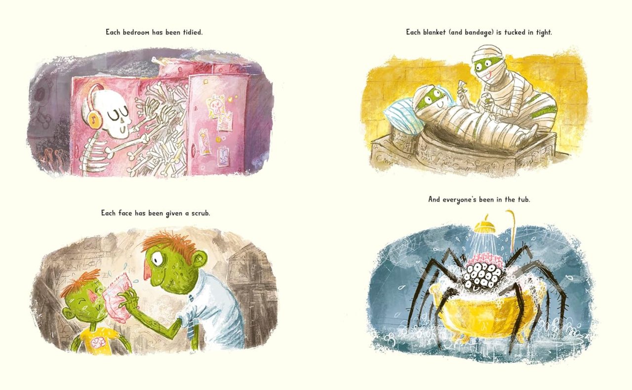 Sleep Tight, Disgusting Blob by Huw Aaron | Waterstones