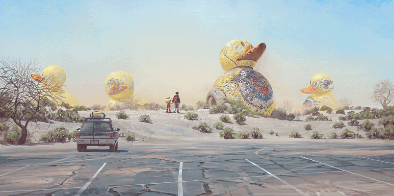 The Electric State by Simon Stalenhag | Waterstones