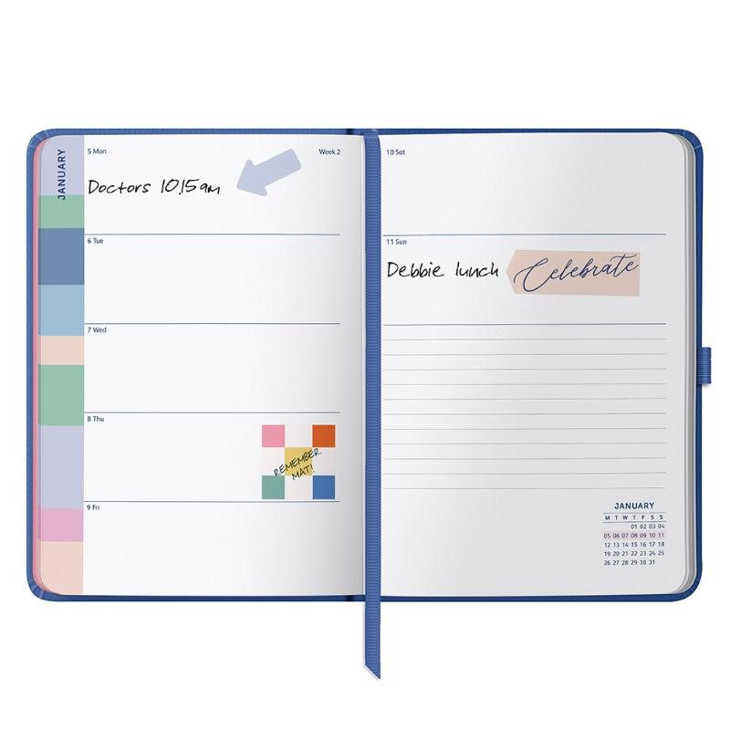 Blue Perfect Planner 2025-2026 | Waterstones