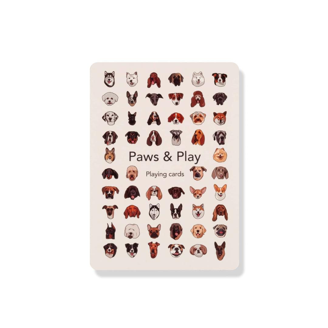 Paws and Play Dog Playing Cards | Waterstones