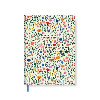 Cute Floral Mid Year Diary 2025-2026 | Waterstones