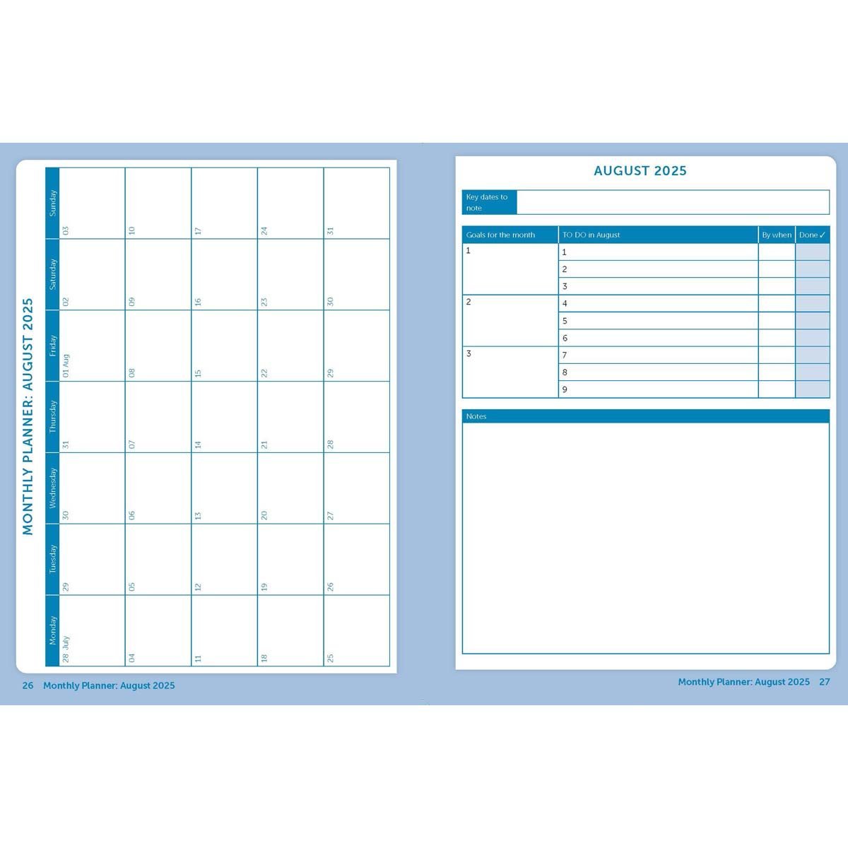 The Bloomsbury Student Planner 2025-2026 by Stella Cottrell | Waterstones