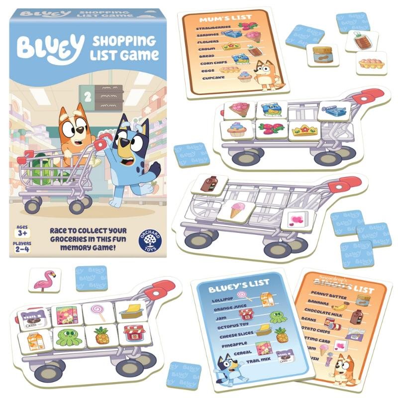 Bluey Shopping List Game | Waterstones