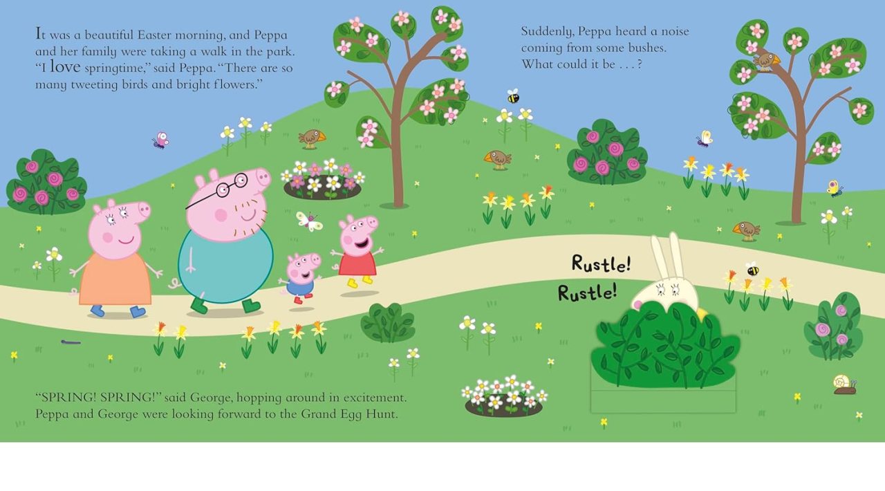 Peppa Pig: Peppa’s Grand Easter Egg Hunt by Peppa Pig | Waterstones