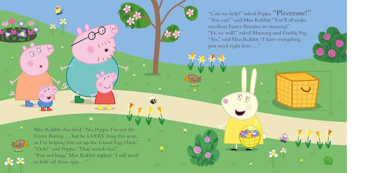 Peppa Pig: Peppa’s Grand Easter Egg Hunt by Peppa Pig | Waterstones