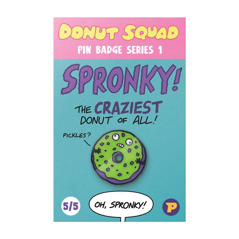 Donut Squad Spronky Pin Badge | Waterstones