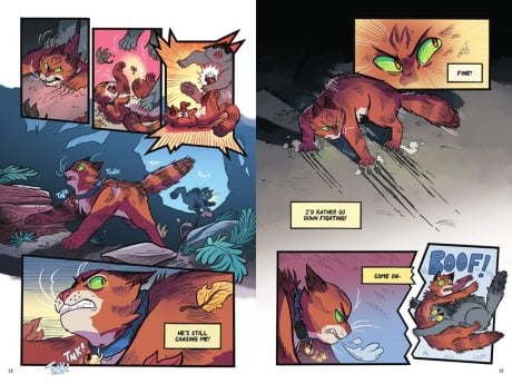 Warriors Graphic Novel: The Prophecies Begin #1 by Erin Hunter, Natalie Riess | Waterstones