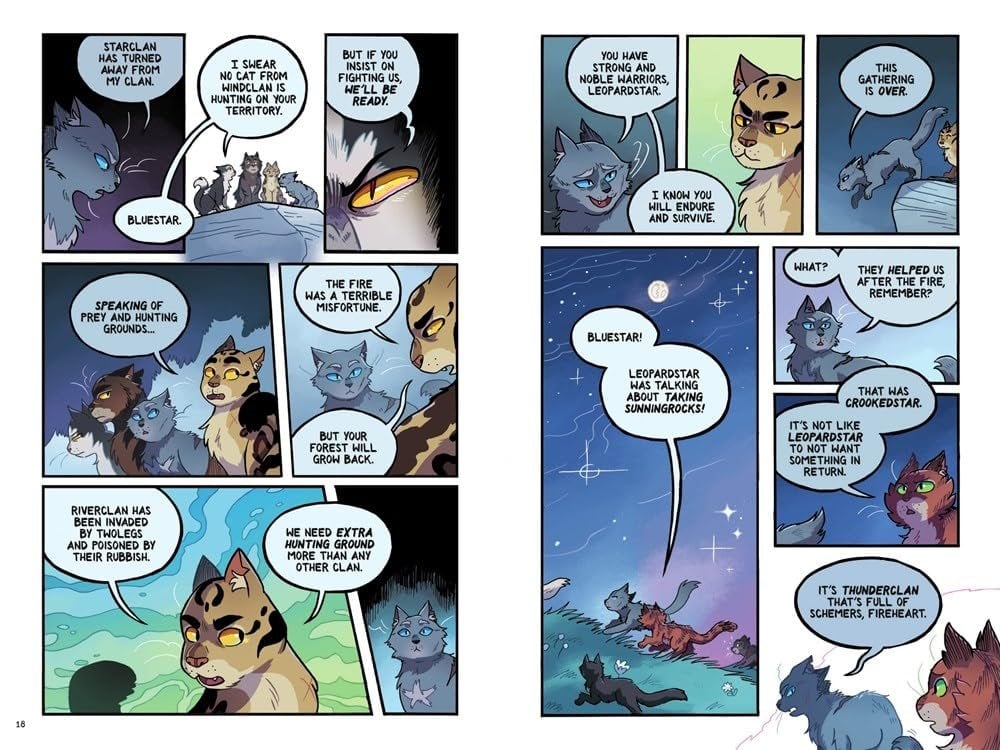 Warriors Graphic Novel: The Prophecies Begin, Part Three of Three by ...