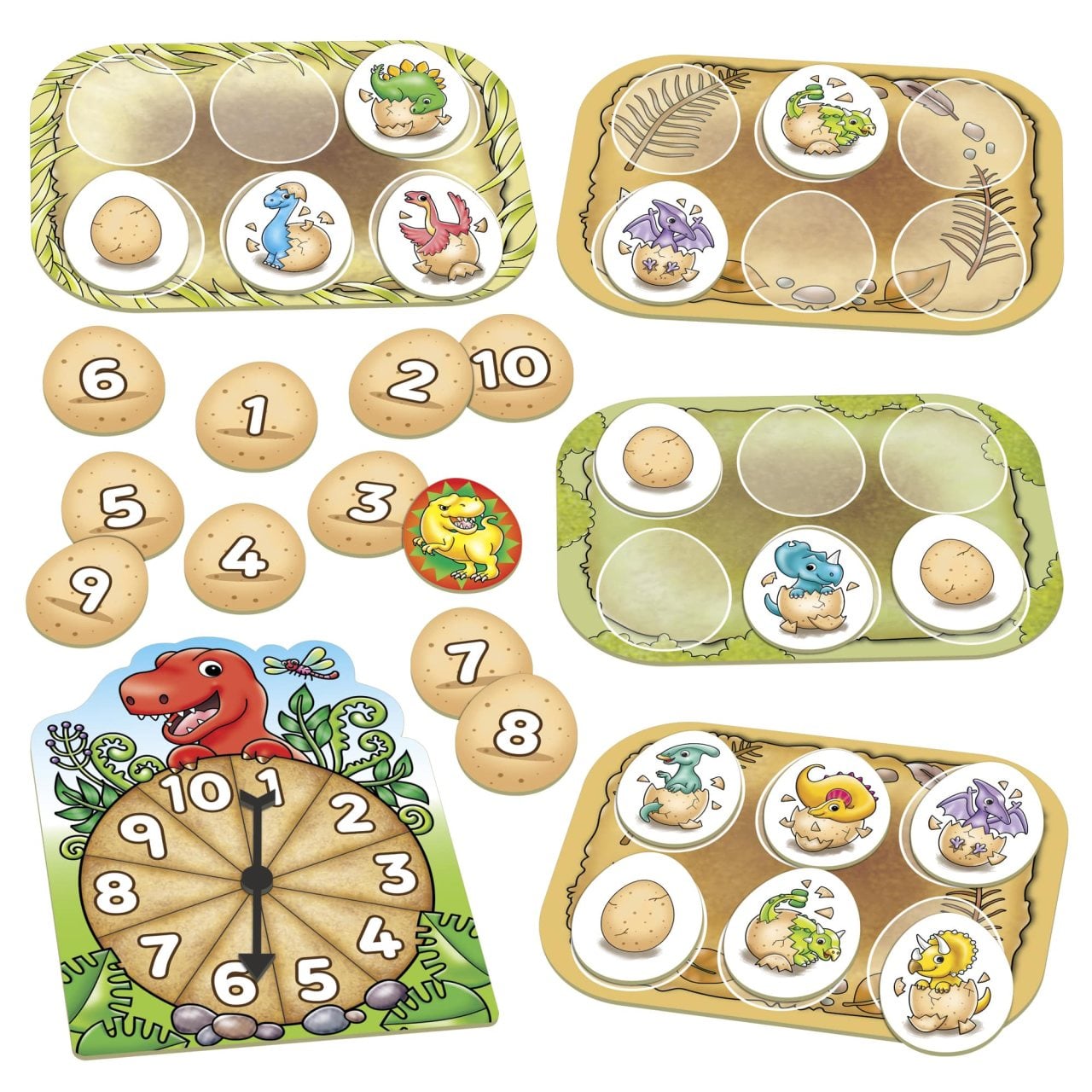 Dinosaur Number Eggs | Waterstones