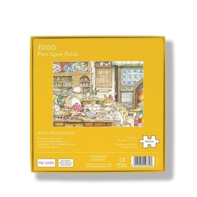 Brambly Hedge Picnic Preparations 1000 Piece Jigsaw Puzzle | Waterstones