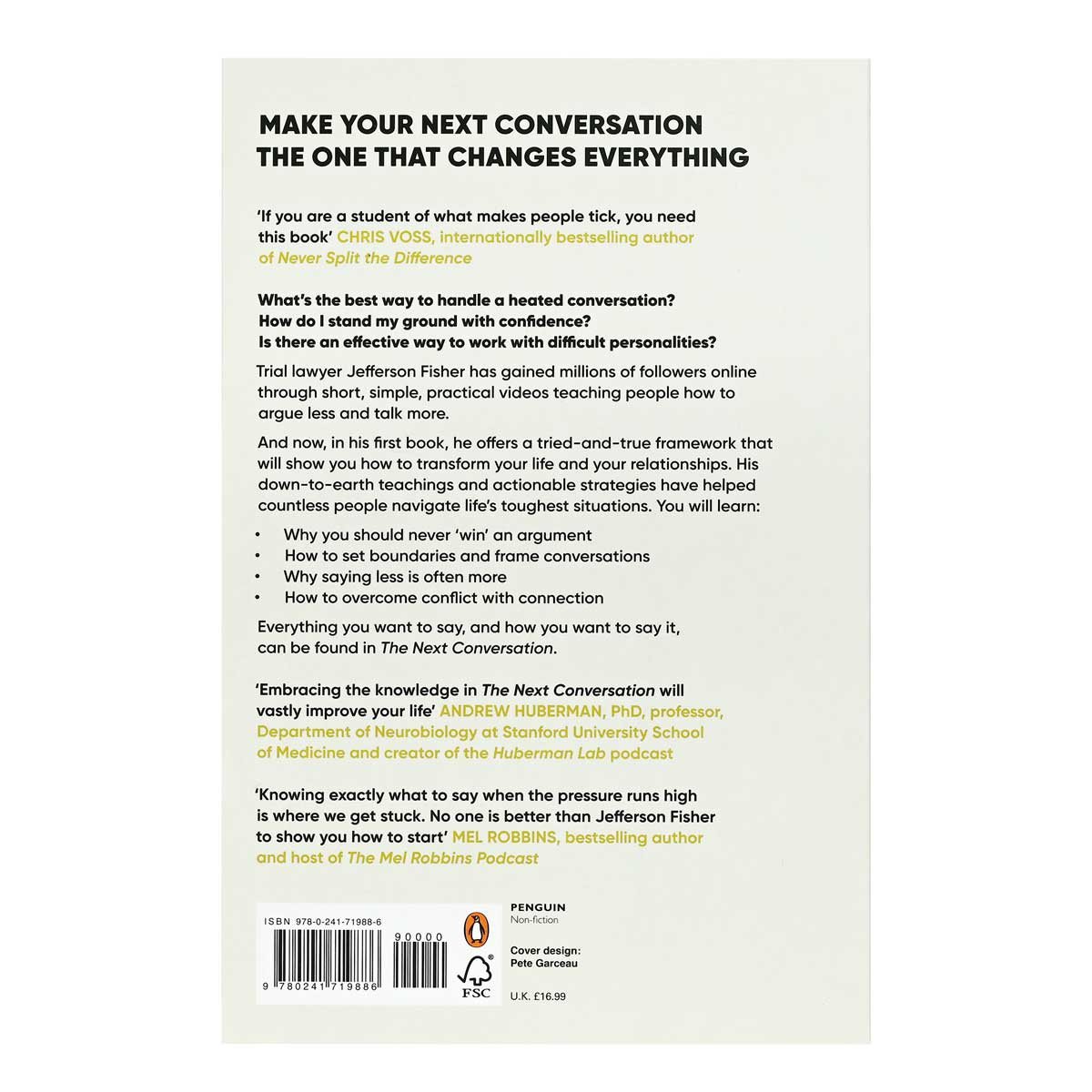 The Next Conversation by Jefferson Fisher | Waterstones