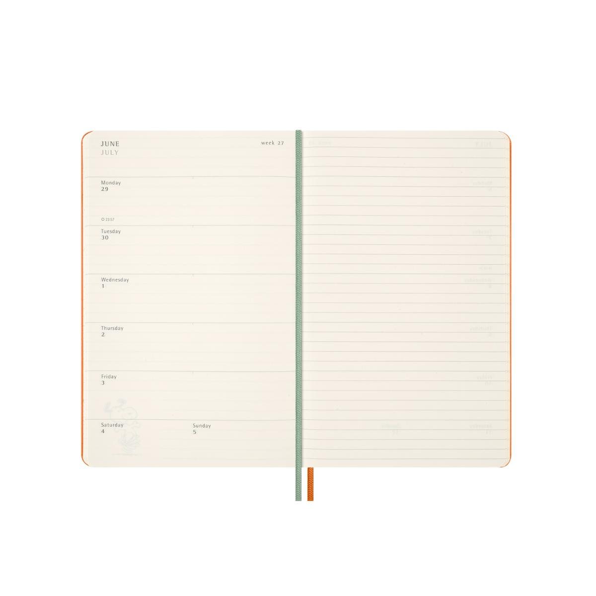 Peanuts Orange Wtv Diary 2026 | Waterstones