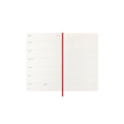 Red Large Weekly Soft 12M Diary 2026 | Waterstones