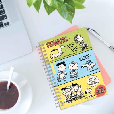 Peanuts Ringbound Diary 2026 | Waterstones