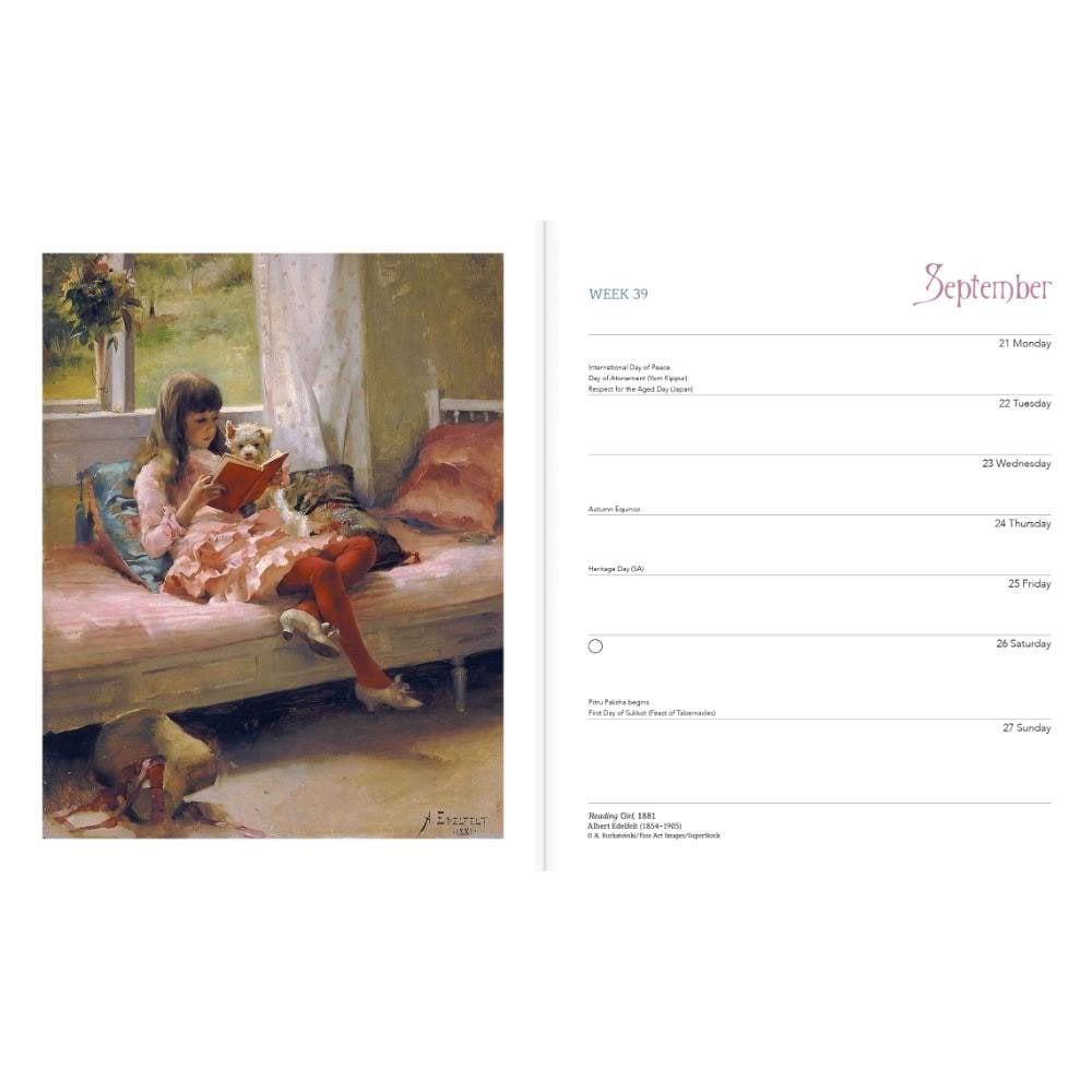 Book Lovers Diary 2026 by Flame Tree Studio | Waterstones