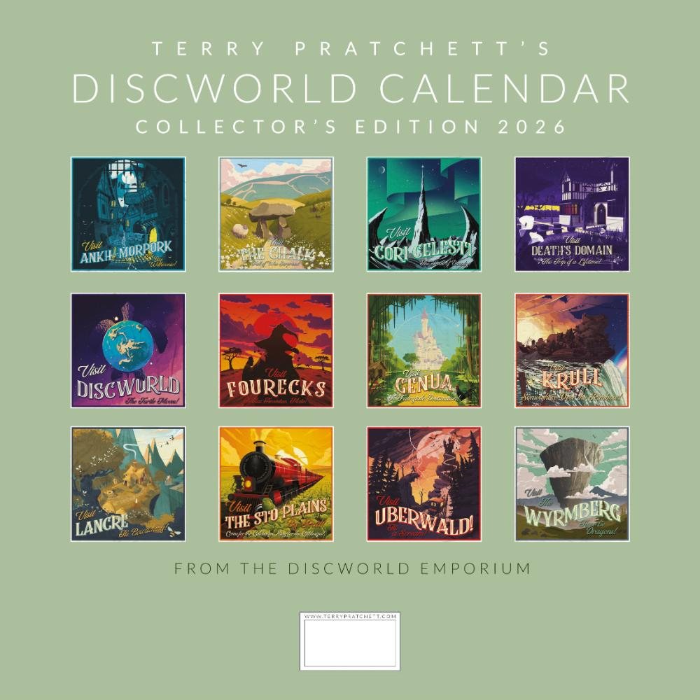2026 Terry Pratchett's Discworld Wall Calendar | Waterstones