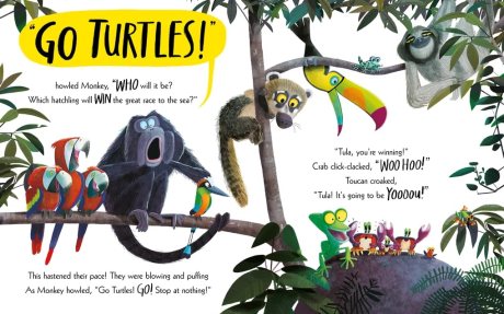 The Turtle Who Turned the Tide by Rachel Bright, Jim Field | Waterstones