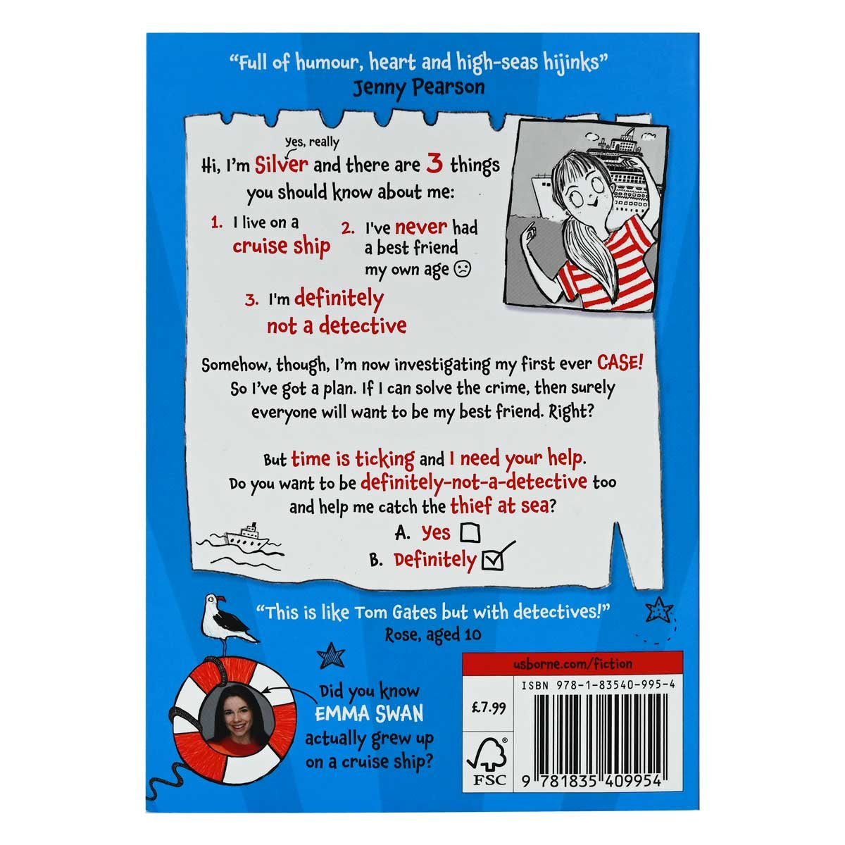 Cruise Ship Kid: Thief At Sea! by Emma Swan | Waterstones