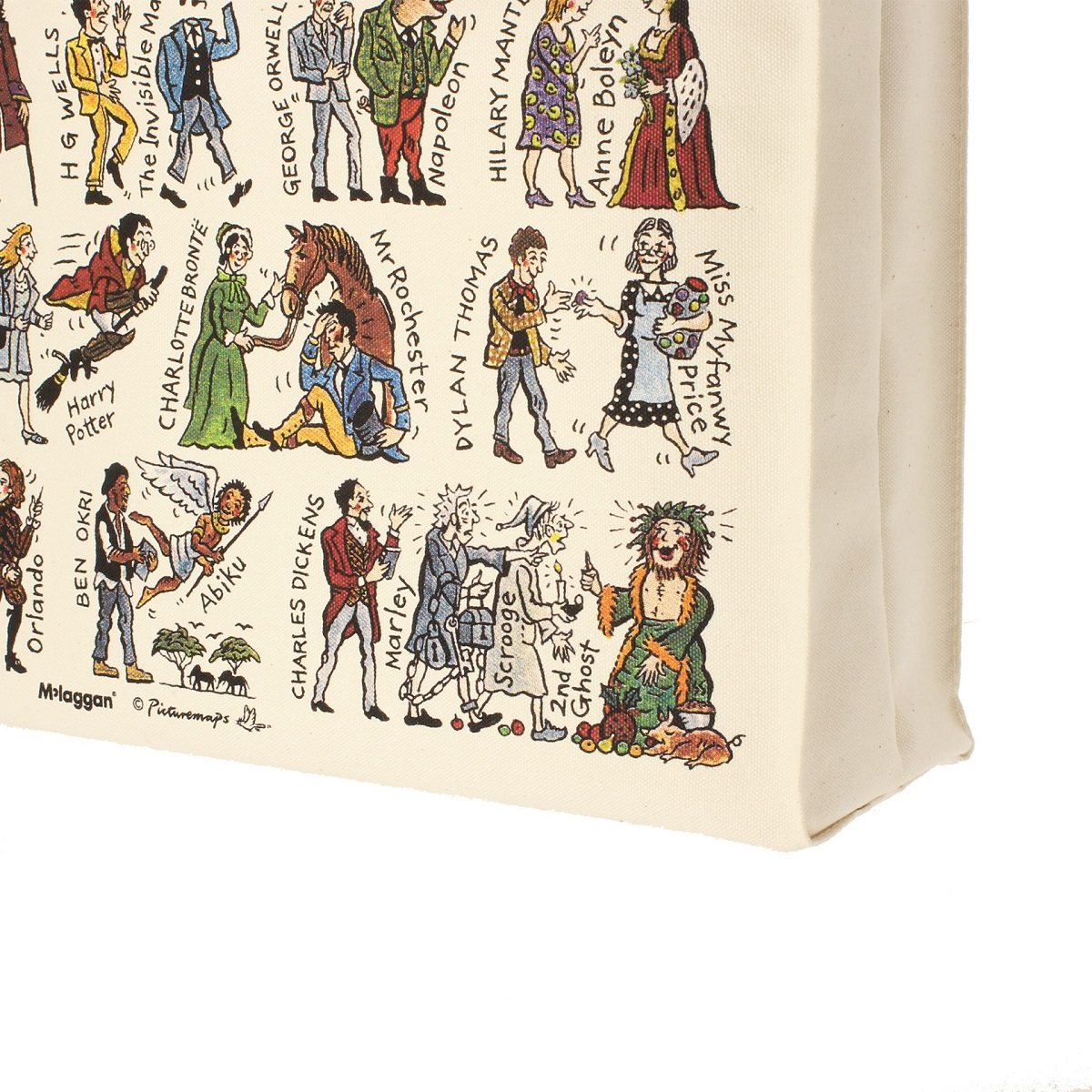 Writers & Characters Cloth Bag | Waterstones