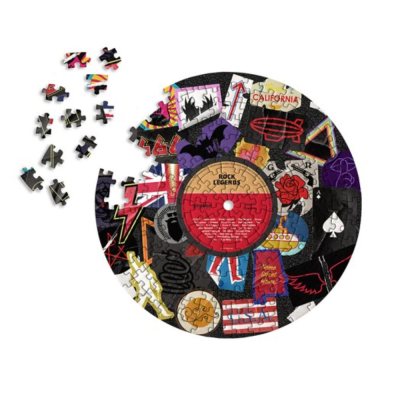 Rock Legends Broken Records 200 Piece Jigsaw Puzzle | Waterstones