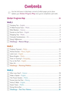 CGP Summer Holidays Activity Workbook - for kids between Reception and ...