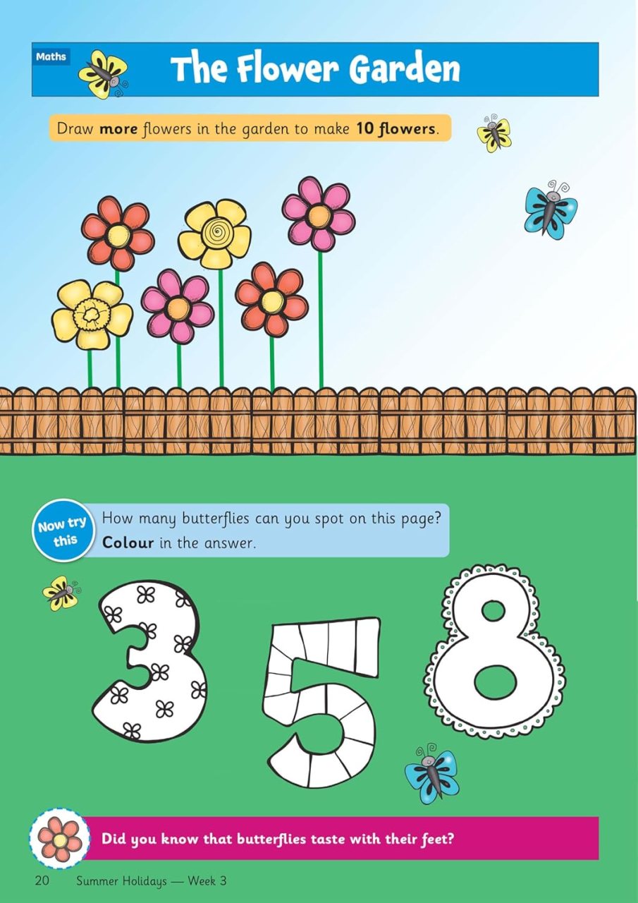CGP Summer Holidays Activity Workbook - for kids between Reception and ...