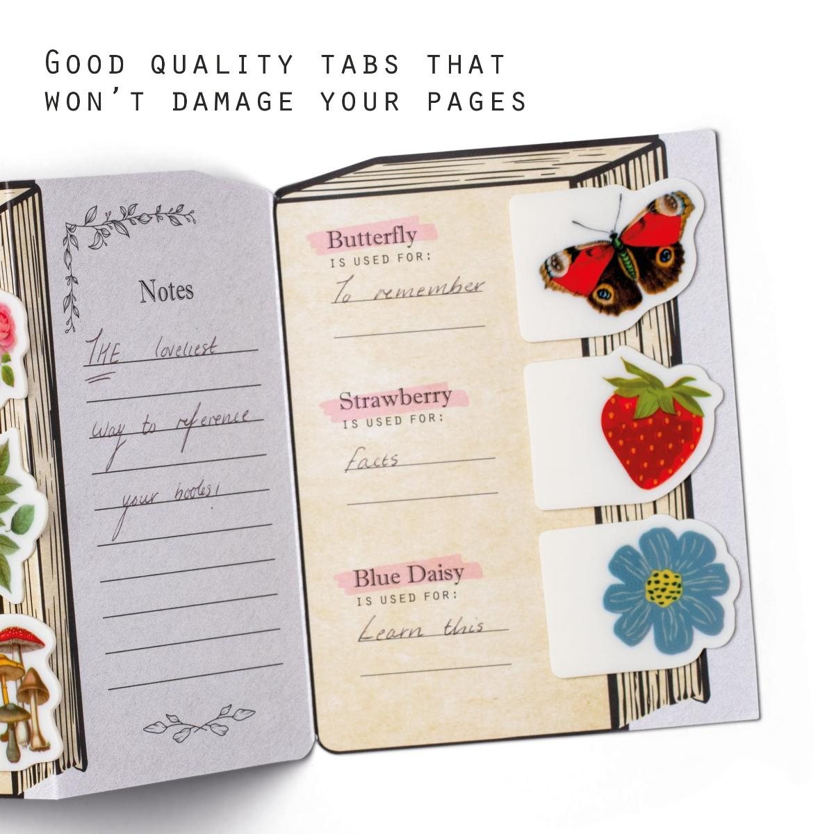 Eclectionery Journal Tabs - Botanical | Waterstones